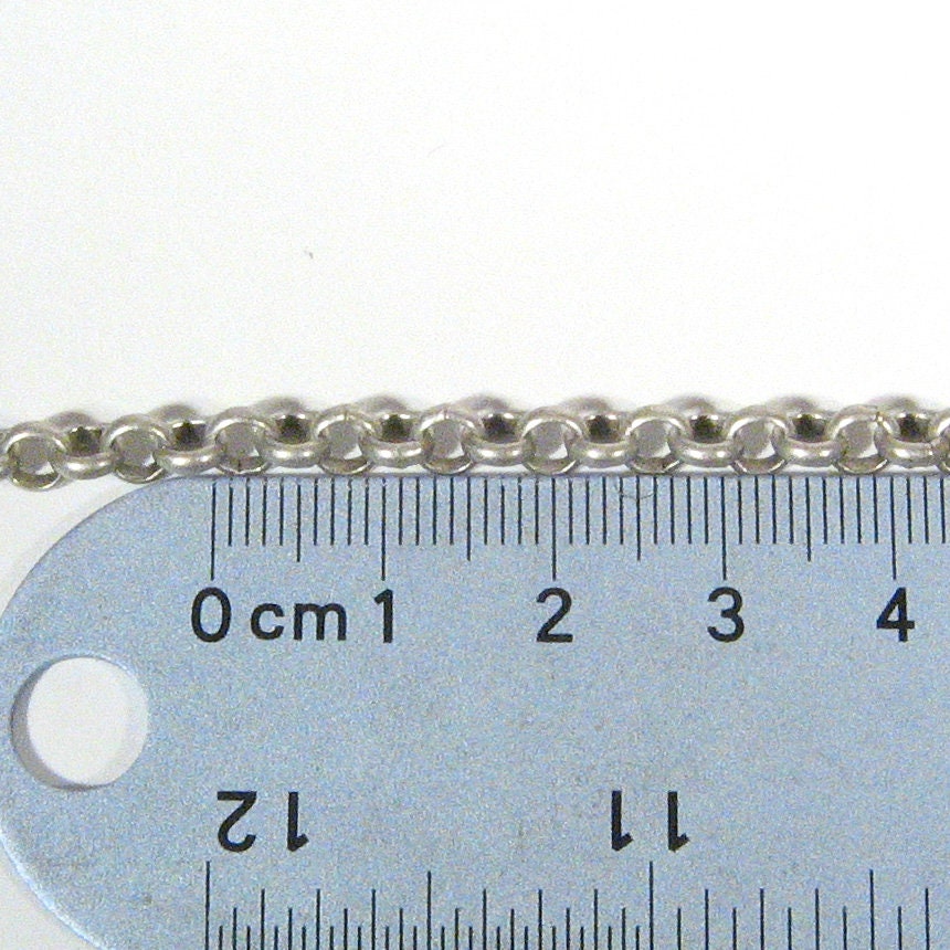 5.7mm Rolo Chain Antique Silver 5.7mm Links CH81-AS - Etsy