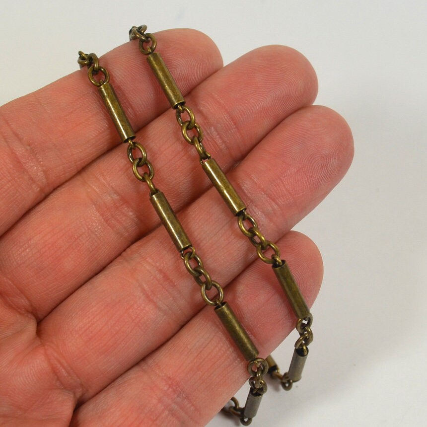 Dynamite Chain Antique Brass CH147-AB Choose Your Length - Etsy