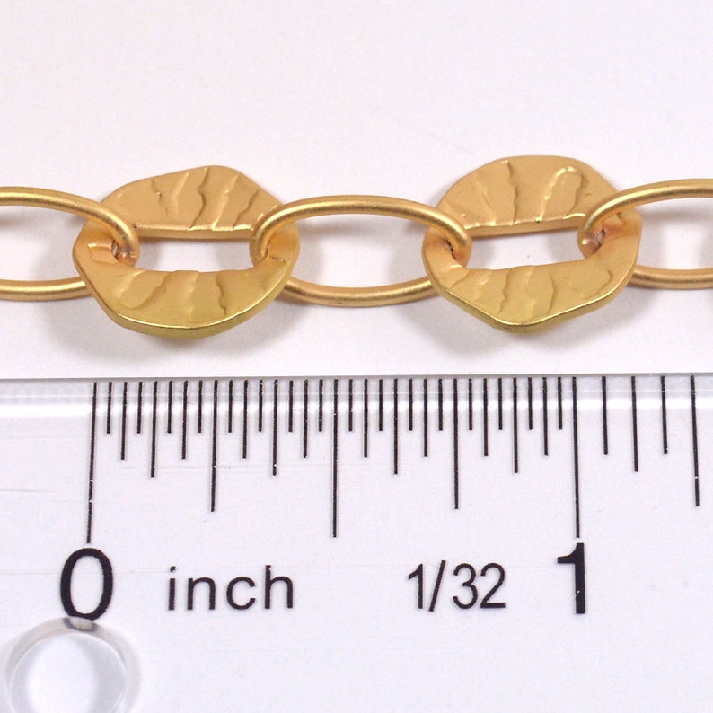 Button Hole Chain Matte Gold CH66-MG Choose Your Length - Etsy Ireland