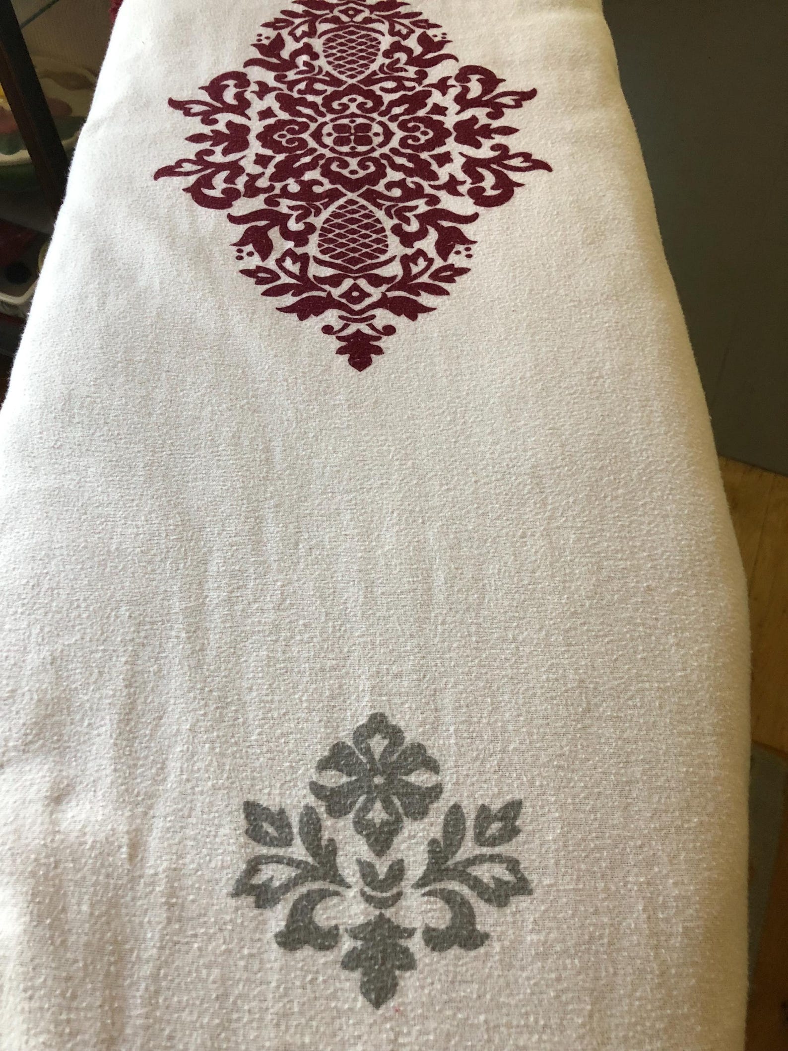Marooned. A Maroon Women's Robe, Full Length, Chenille,completely Lined ...