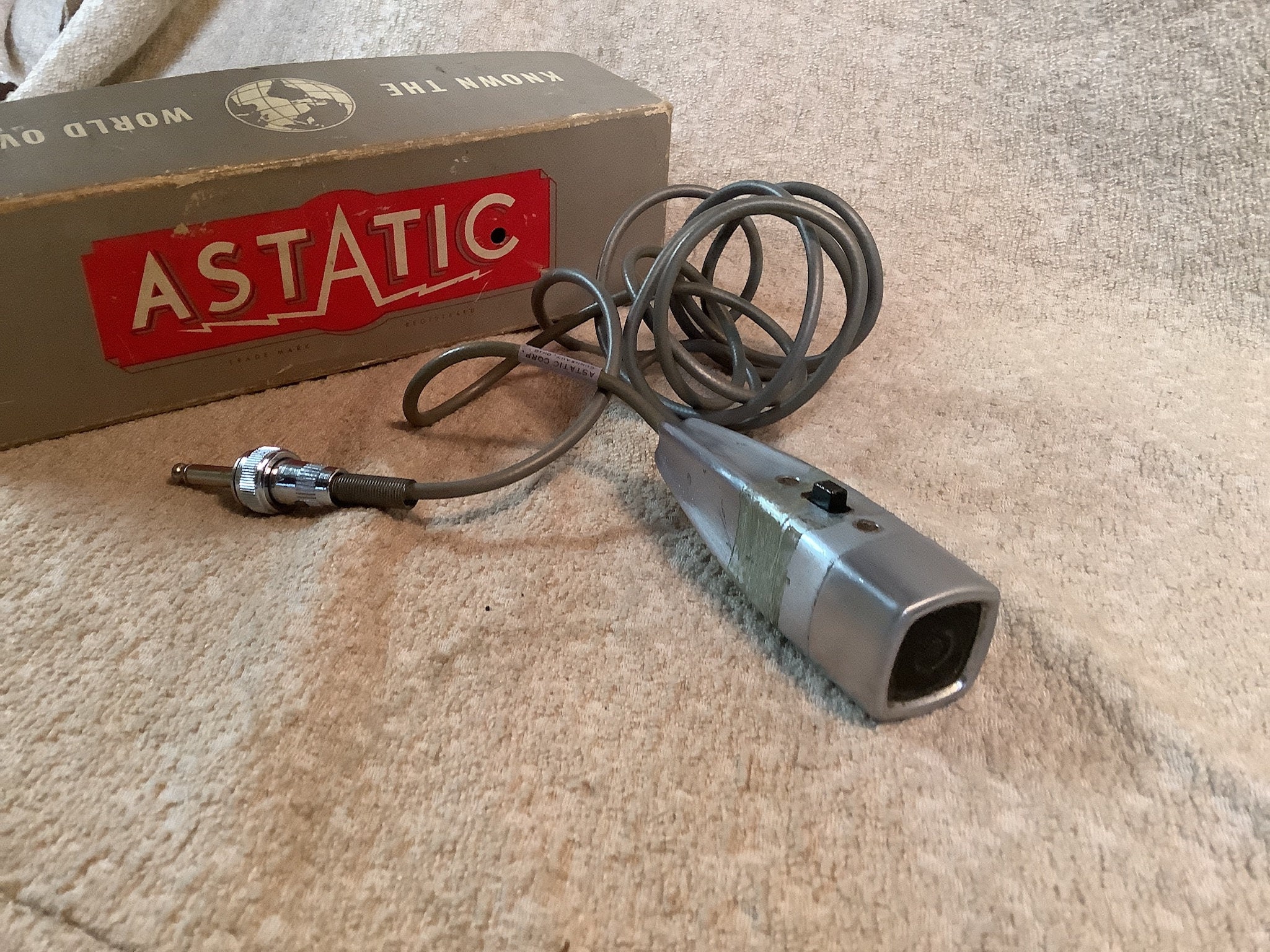 Vintage Astatic Microphone for sale | Only 4 left at -70%
