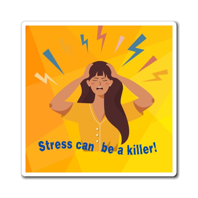 Stress Magnet, Indoor/outdoor Use - Etsy