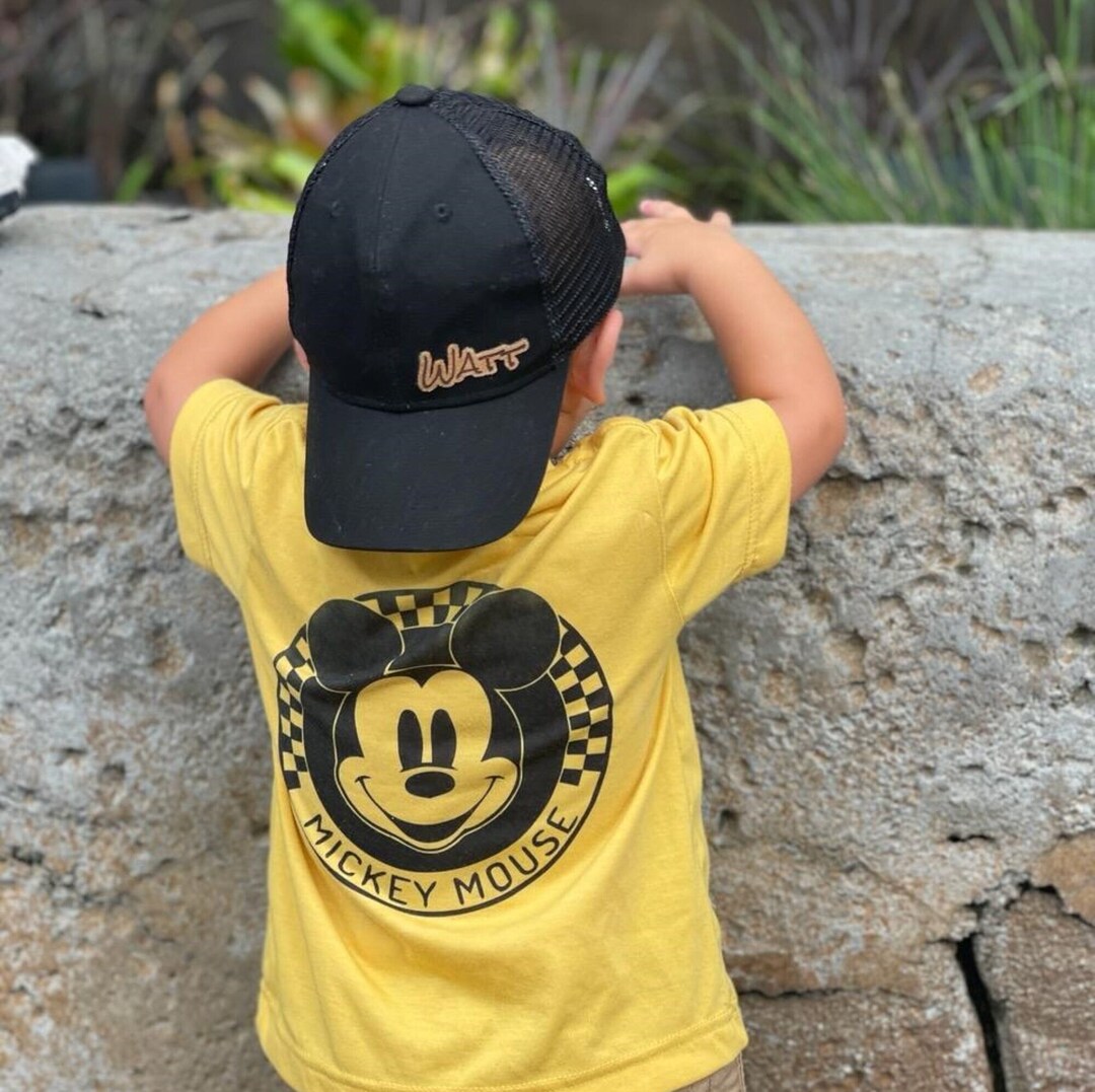 Die-cut Custom Name Snapback Infant Toddler Kids Adult Youth Baby ...