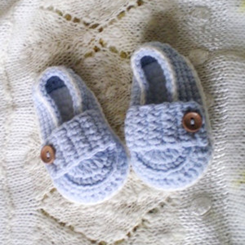 Baby Boy Booties - Etsy
