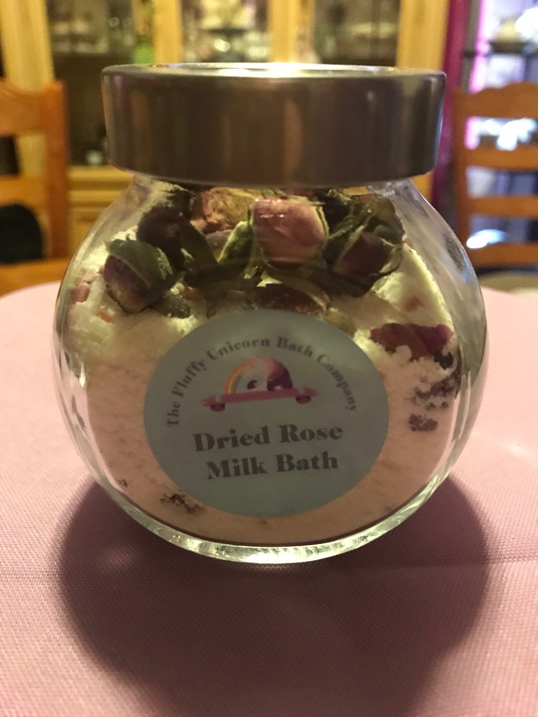 Dried Rose Milk Bath - Etsy
