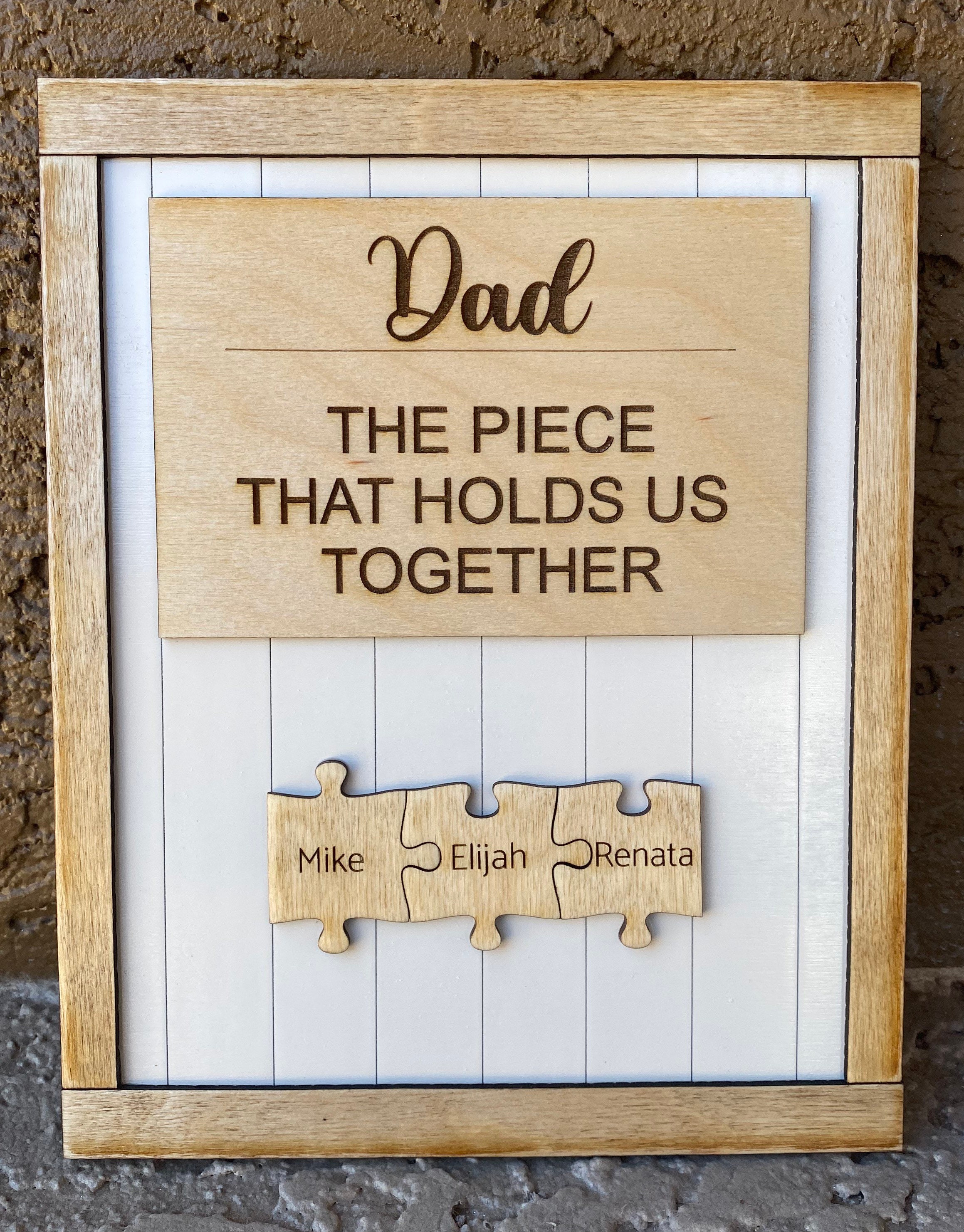 Fathers Day Digital File, Fathers Day File, Puzzle Pieces, Fathers Day ...