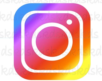 Instagram Logo, Instagram, Insta, Digital File, Pdf, Png, SVG, EPS ...