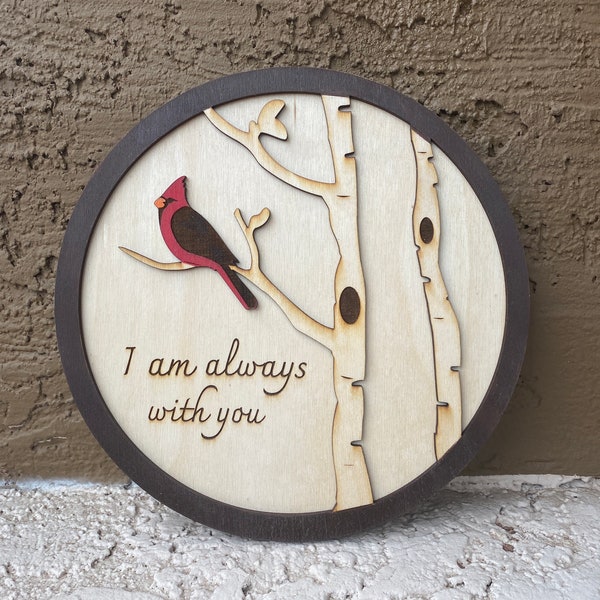 Hanging in Loving Memory Sign - Etsy