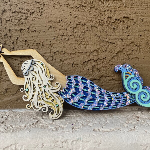 Wood Mermaid - Etsy