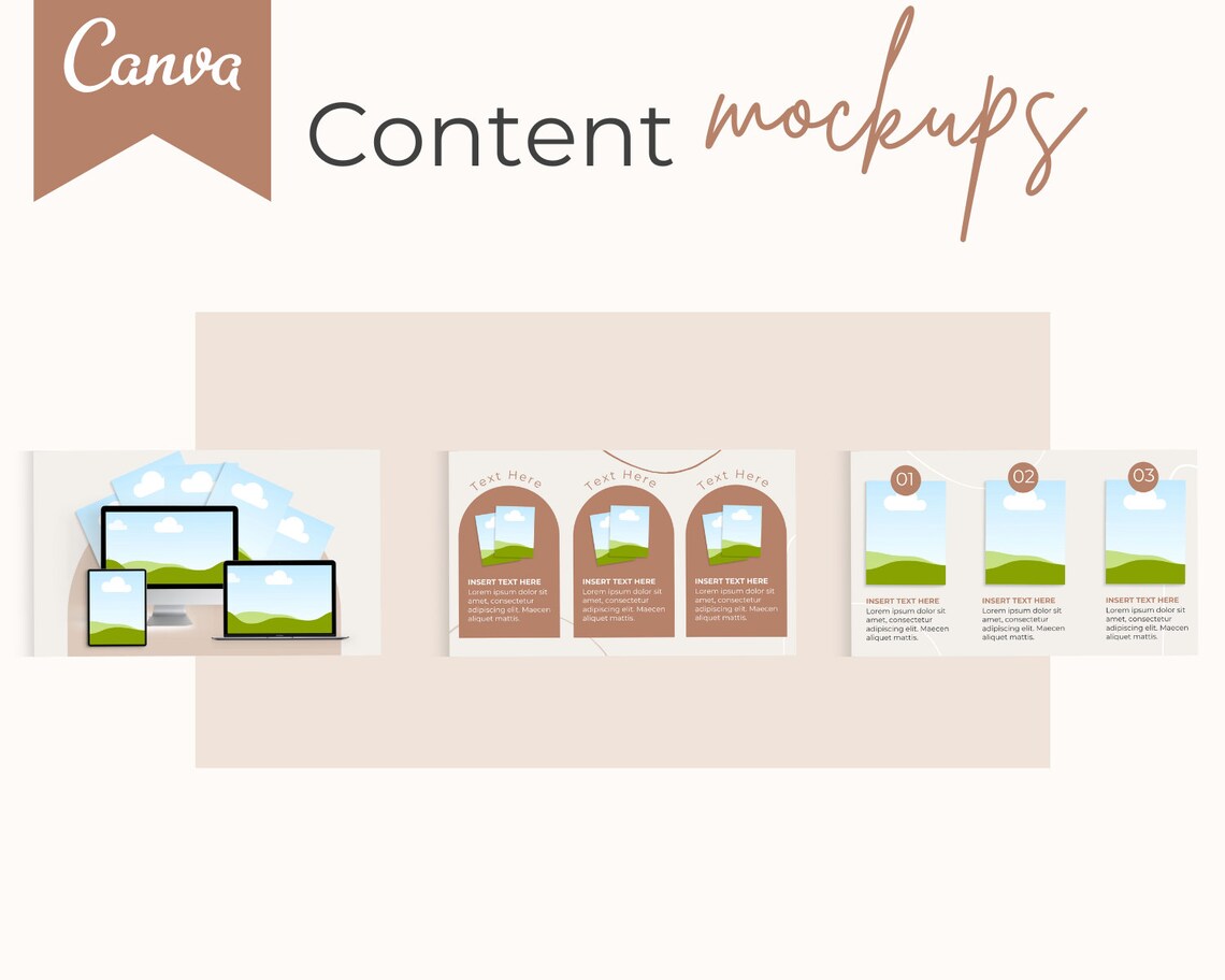 Boho Slide Deck Templates Course Creator Templates | Etsy