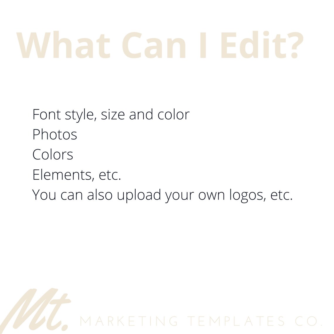 Editable Facebook Post Templates Social Media Content | Etsy