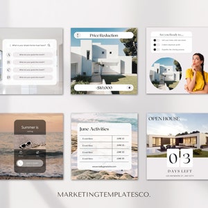 June Real Estate Agent Social Media Posts With Captions Real Estate ...