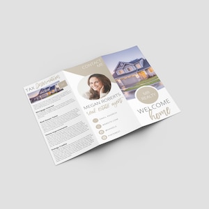 Real Estate Closing Brochure | Editable Realtor Brochure | Real Estate ...