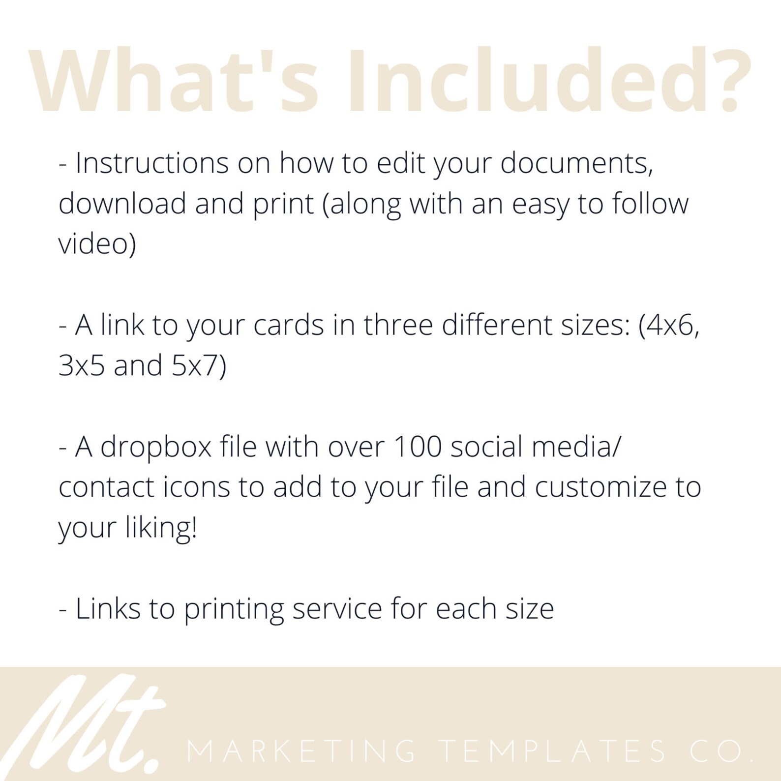 Thank You Card Inserts Business Thank You Cards Modern | Etsy