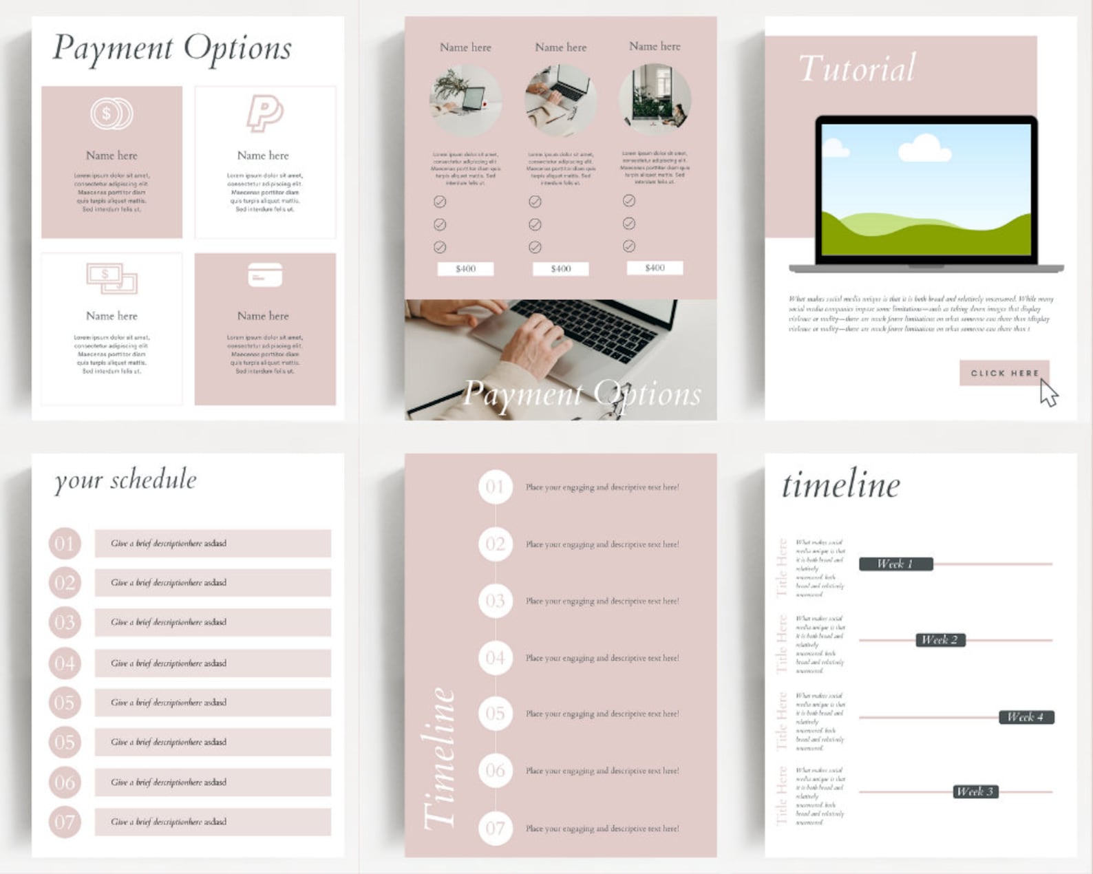 Coaching Packet Template Client Welcome Guide New Client | Etsy