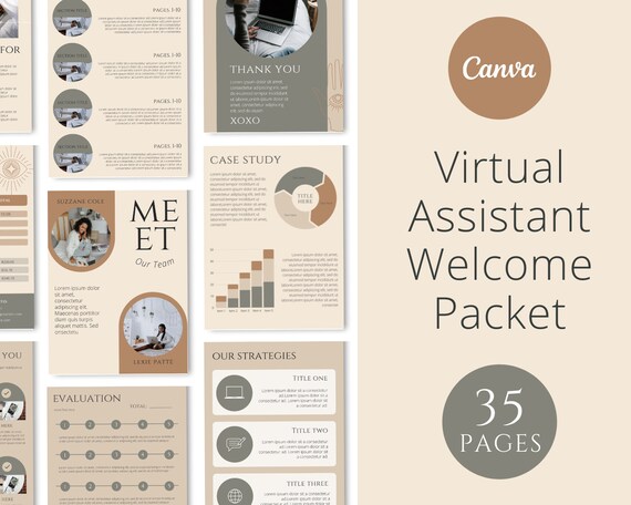 Virtual Assistant Client Welcome Packet Client Onboarding - Etsy