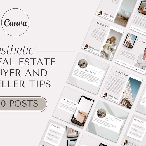 Real Estate Social Media Posts Instagram and Facebook - Etsy