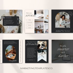 Virtual Assistant Instagram Posts Bundle | VA Instagram Posts | Social ...