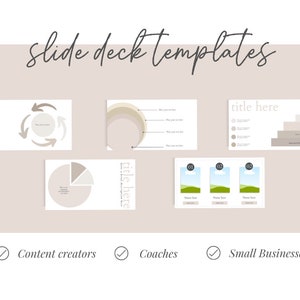 Slide Deck Templates | Webinar Templates | Slide Presentation Templates ...