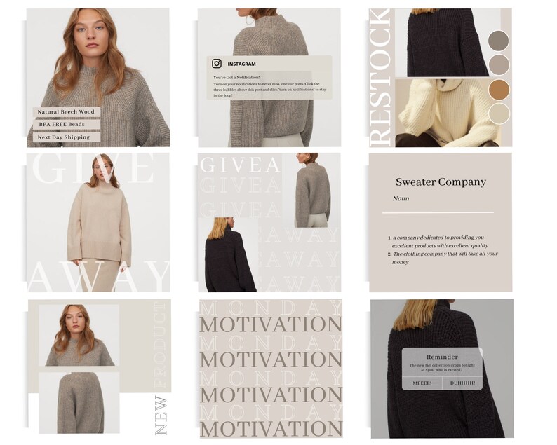 Small Business Facebook Post Templates Business Social Media | Etsy