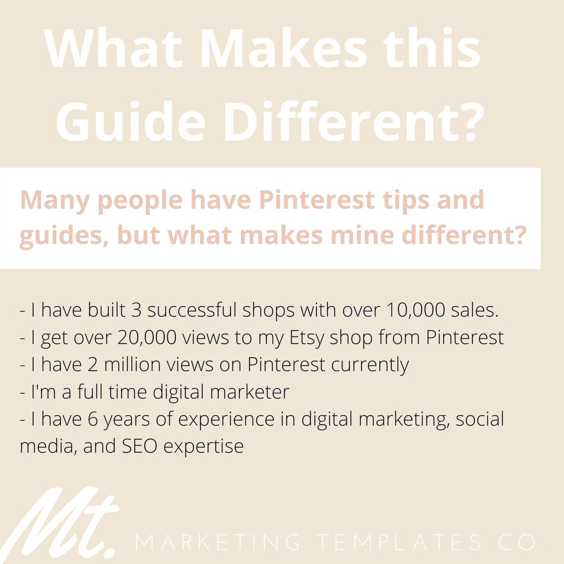 Pinterest Marketing Guide Pinterest Planner Social Media - Etsy