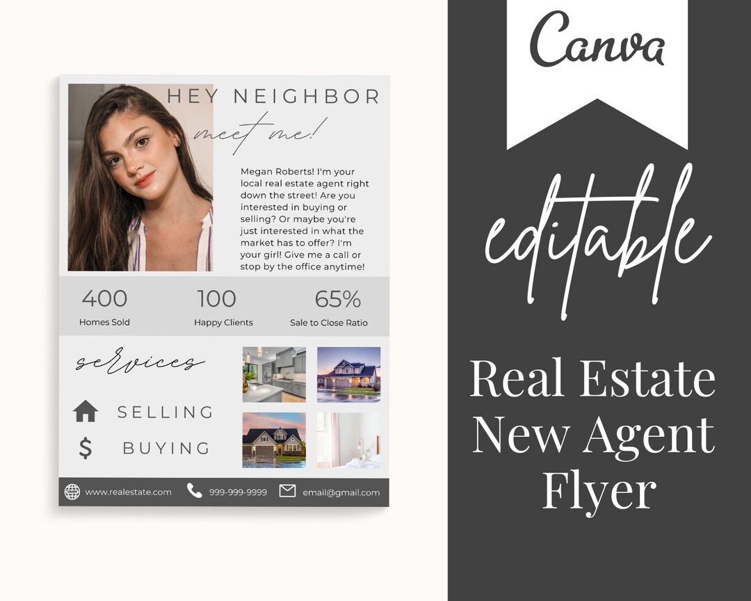 Editable Real Estate Flyer | New Real Estate Flyer | Real Estate ...