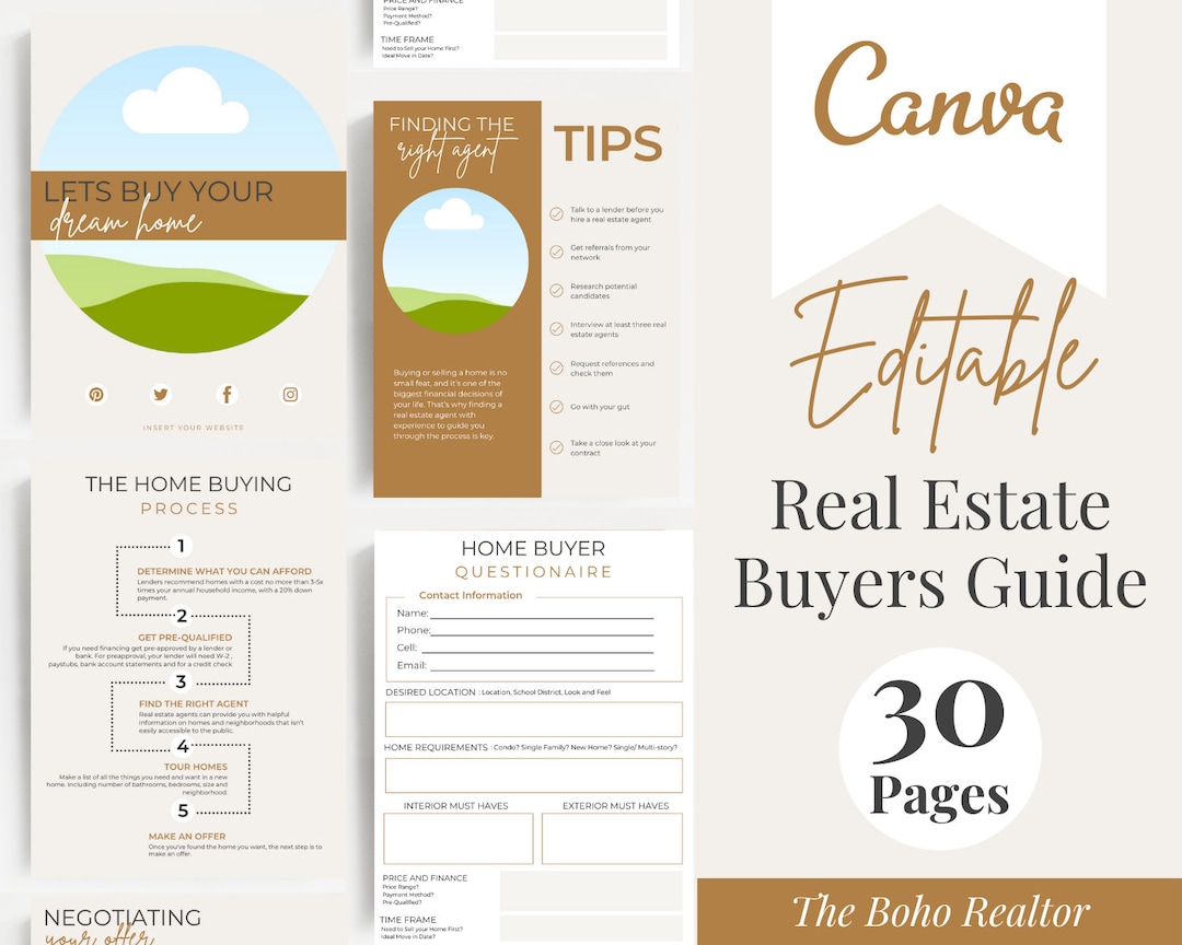 Real Estate Home Buyers Guide Home Buying Guide Home Buyer Presentation ...