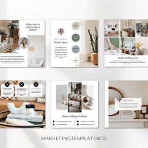 Minimalist June Real Estate Agent Social Media Posts With Captions ...