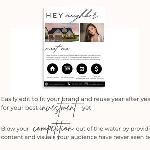 Real Estate Agent Introduction Flyer | New Real Estate Flyer | Real ...