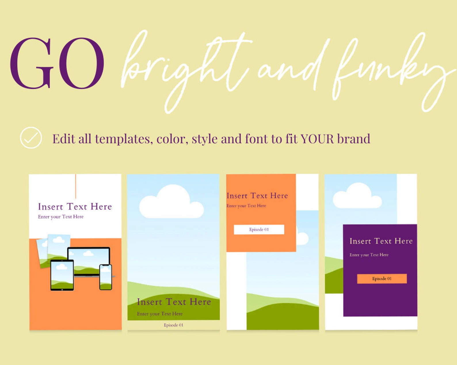 Instagram IGTV Templates Canva Instagram Posts Viral - Etsy