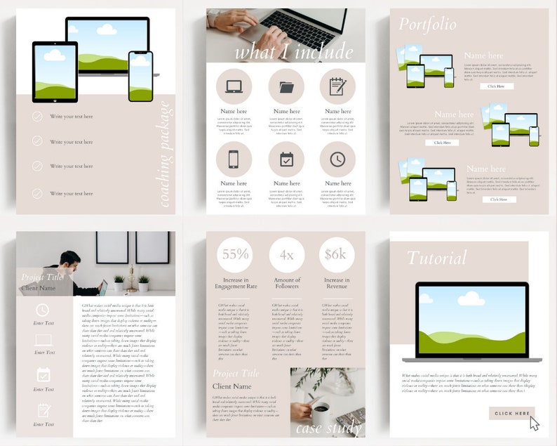 Coaching Packet Template Client Welcome Guide New Client | Etsy