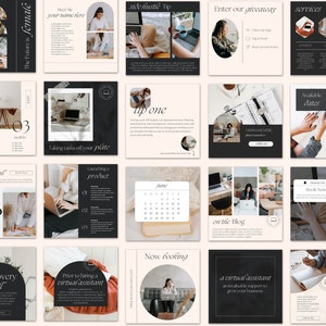 Virtual Assistant Instagram Posts Bundle | VA Instagram Posts | Social ...