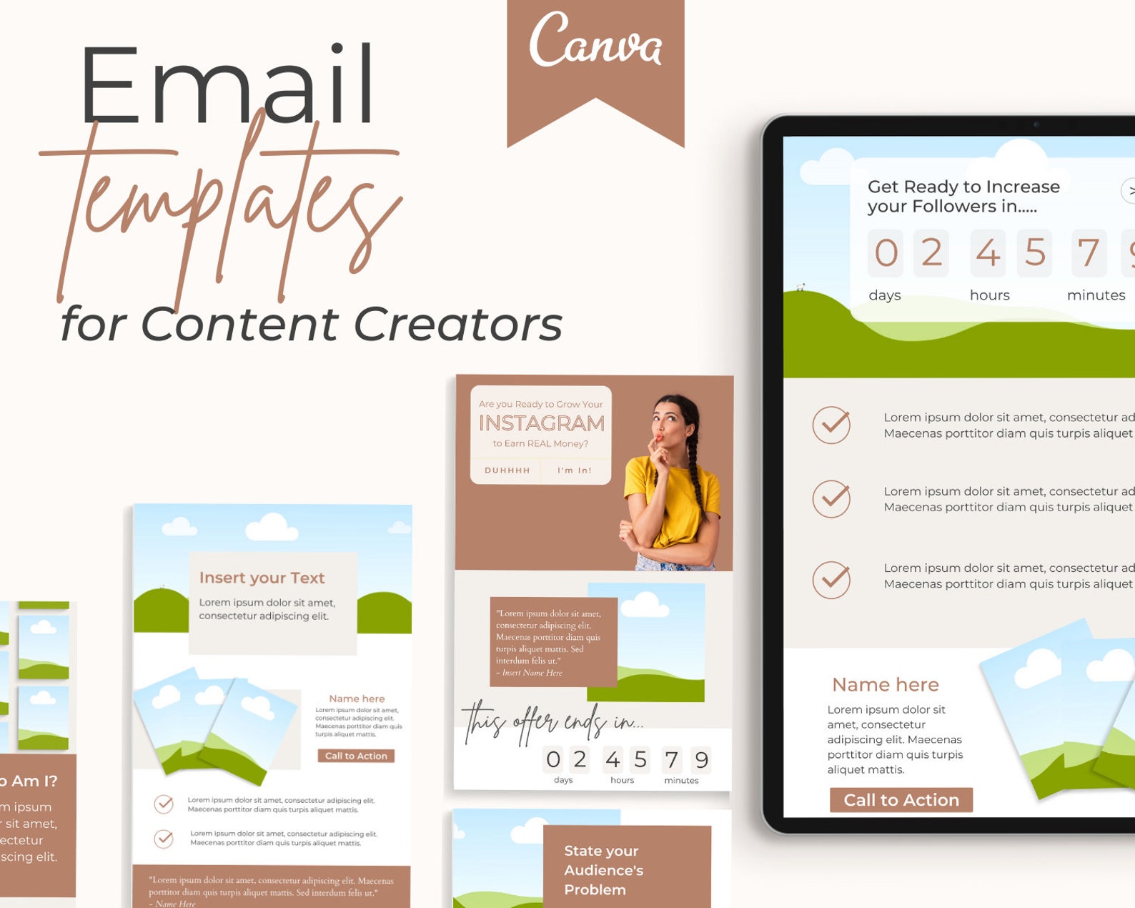 Email Marketing Templates for Course Creators Small Business | Etsy