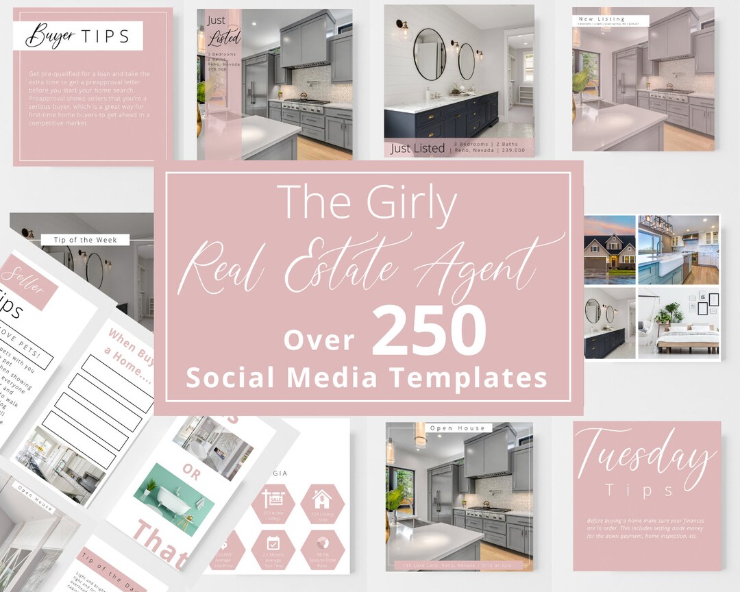 Real Estate Agent Social Media Posts | Realtor Branding | Real Estate ...