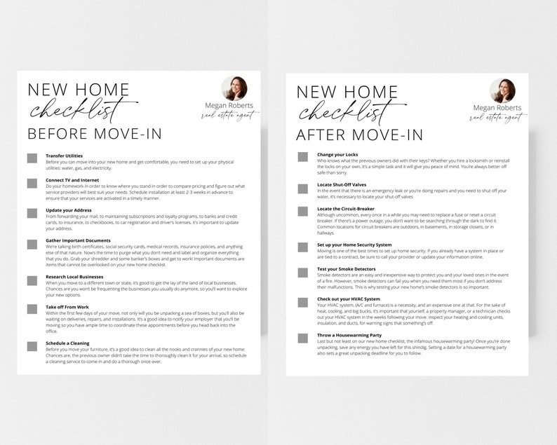 Real Estate Closing Packet Home Closing Packet New House - Etsy