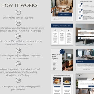 September Real Estate Agent Social Media Posts With Captions - Etsy