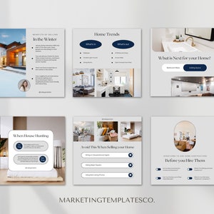 January Real Estate Agent Social Media Posts With Captions | Real ...