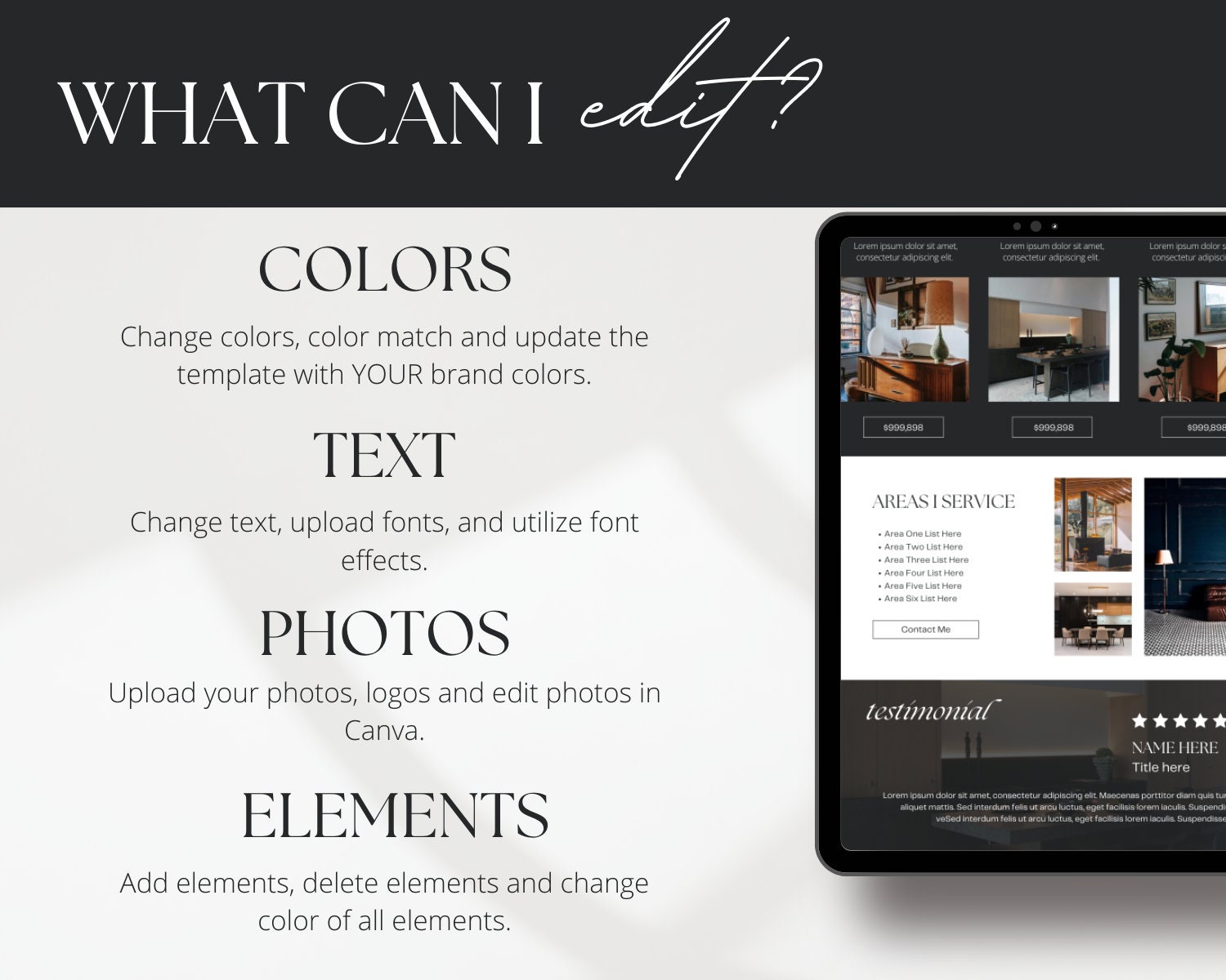 Modern Website for Real Estate Agents Realtor Website Theme - Etsy