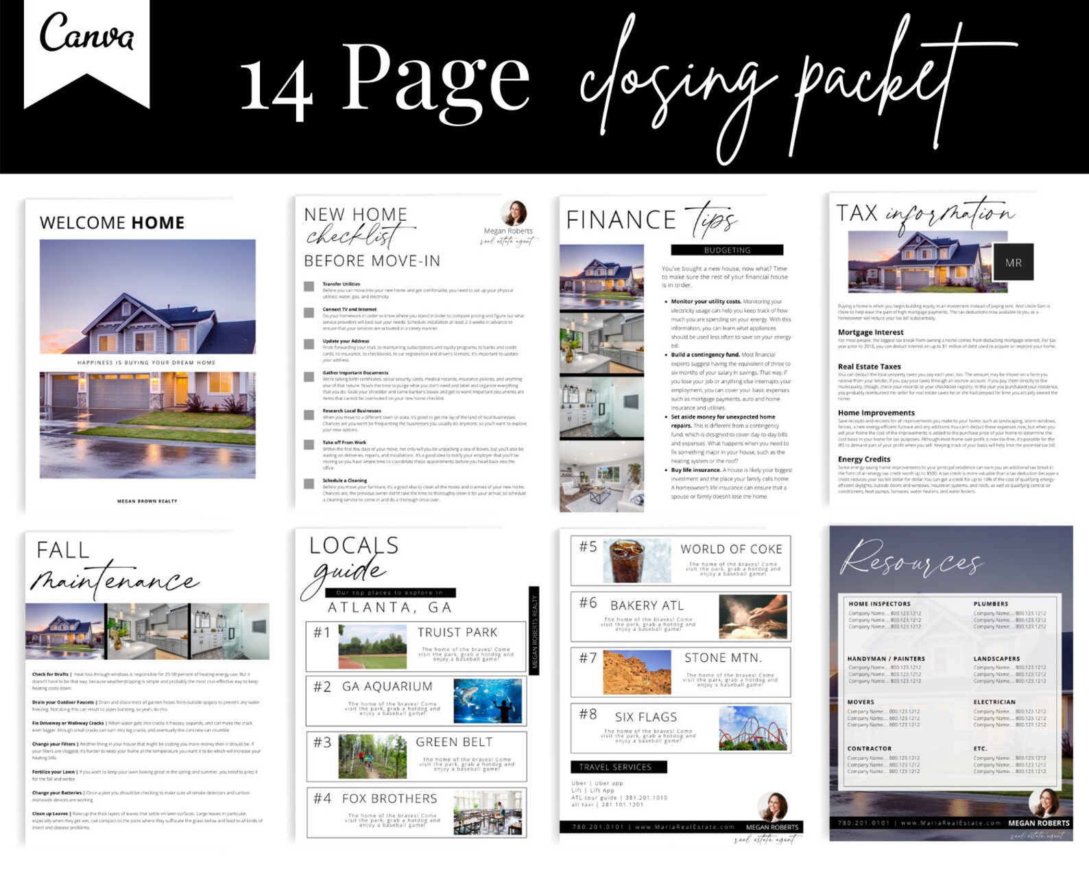 Real Estate Templates Bundle Realtor Social Media Realtor | Etsy