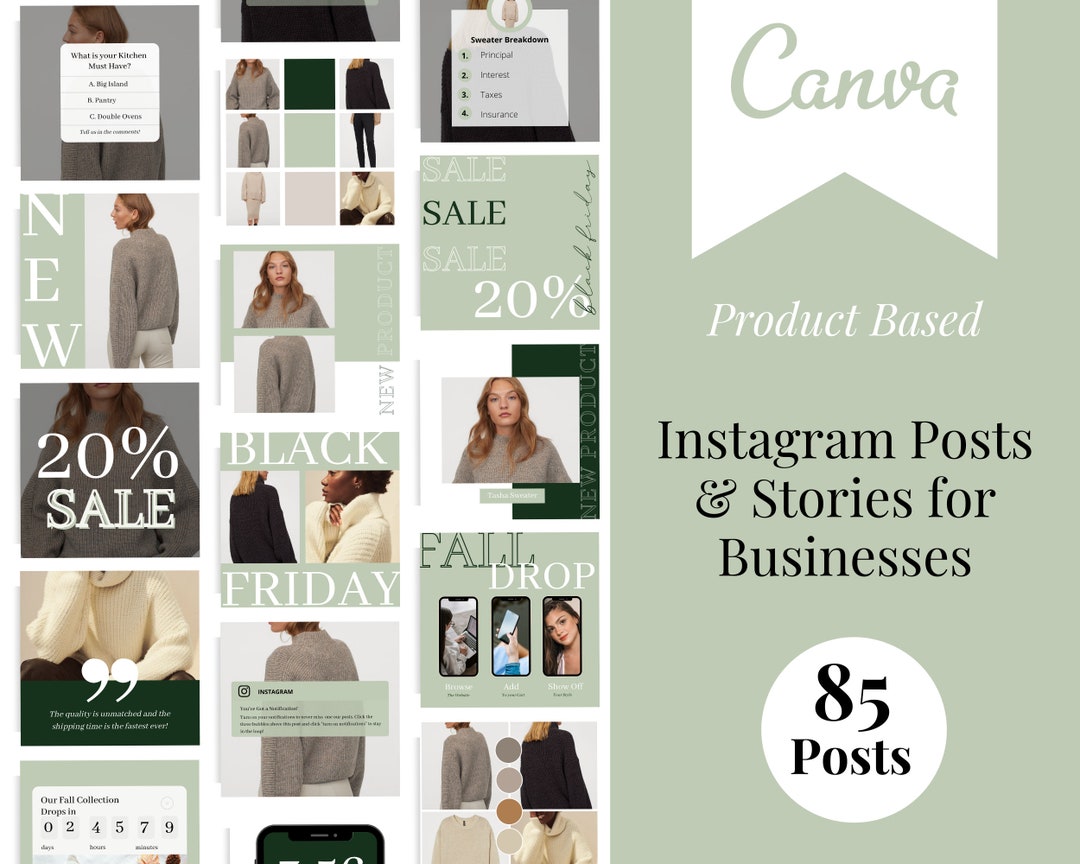 Business Instagram Post Templates | Business Social Media Posts ...