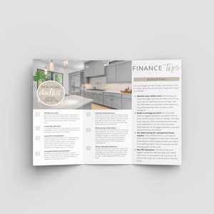 Real Estate Closing Brochure | Editable Realtor Brochure | Real Estate ...