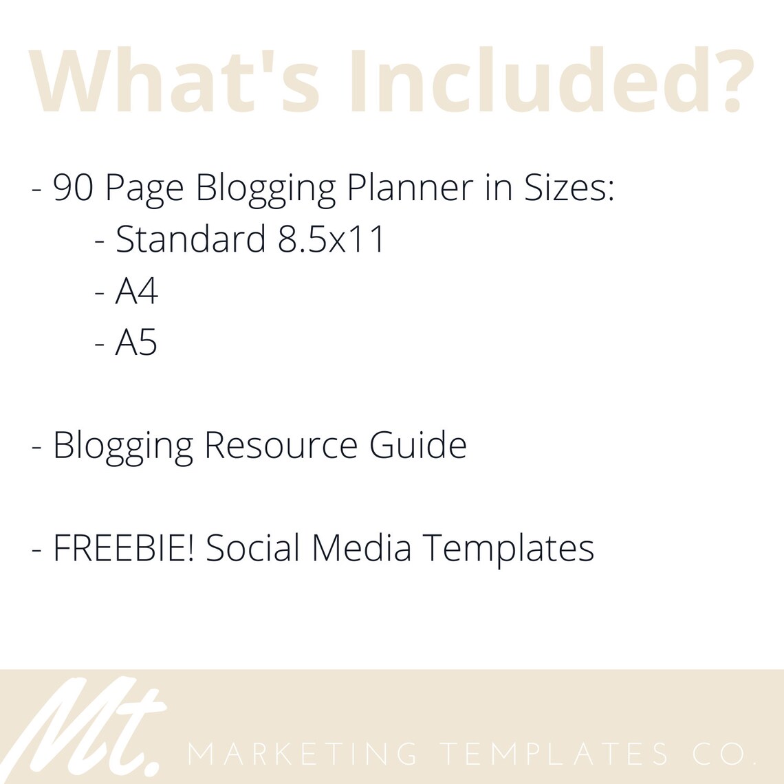 Printable Blog Planner Blogging Planner Planner for - Etsy