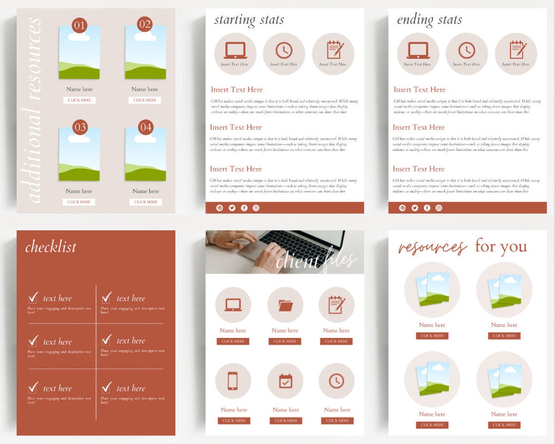 Client Offboarding Packet Template Client Goodbye Packet - Etsy