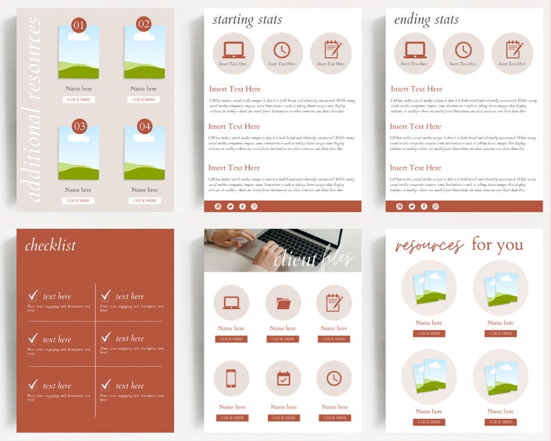 Client Offboarding Packet Template Client Goodbye Packet | Etsy