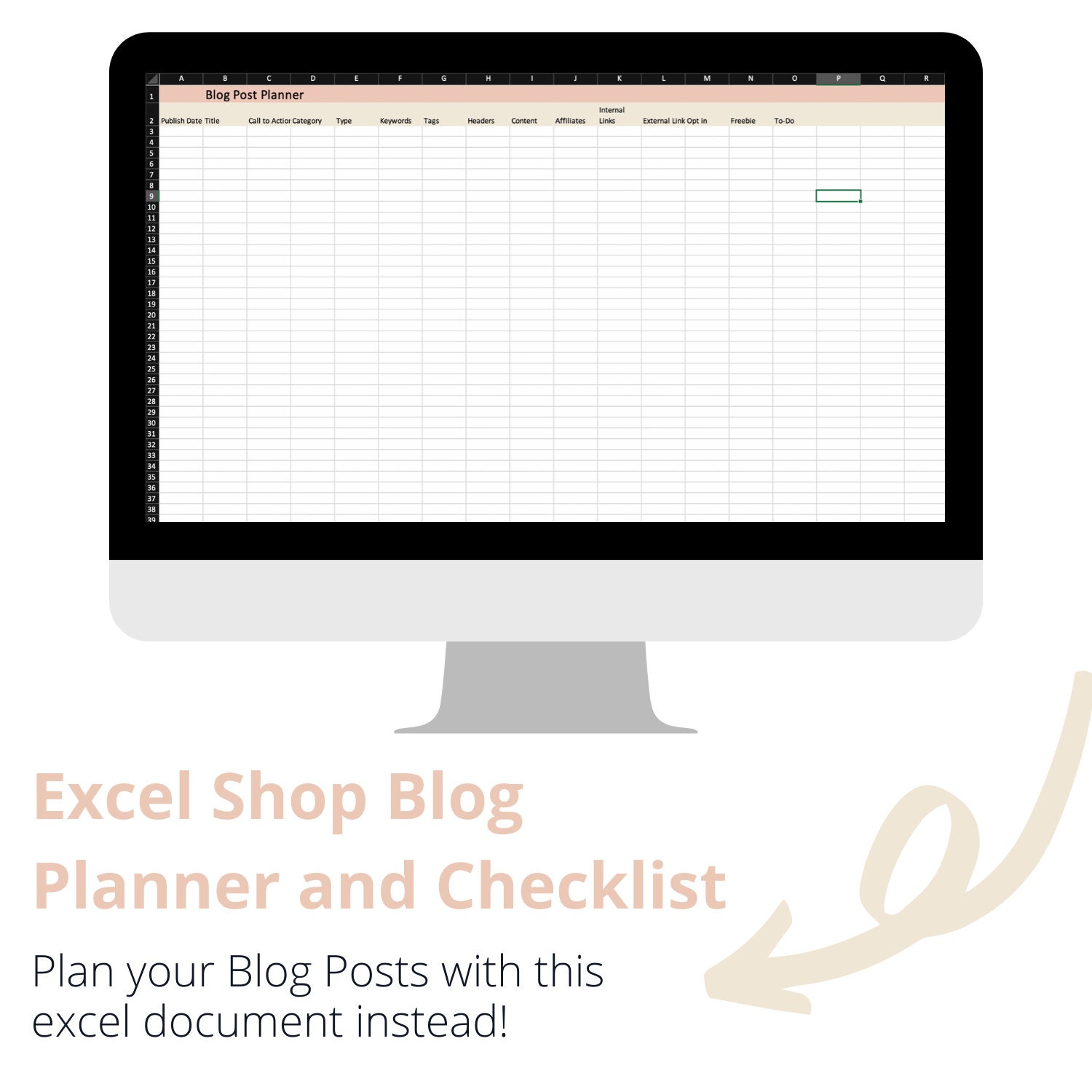 Blog Post Planner Blogging Templates Blog Content Blog - Etsy UK