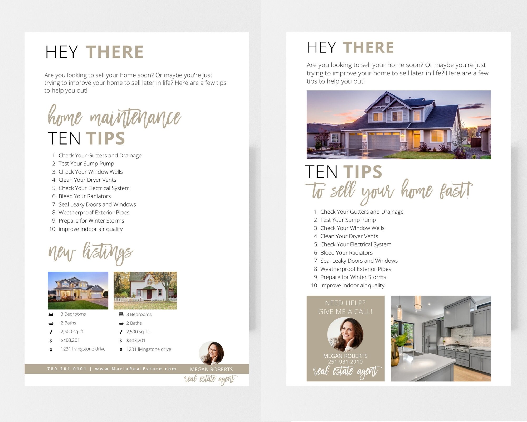 Real Estate Email Templates for Mailchimp Editable | Etsy