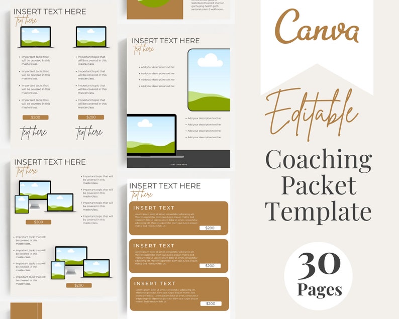 Coaching Package Client Welcome Guide New Client Packet - Etsy