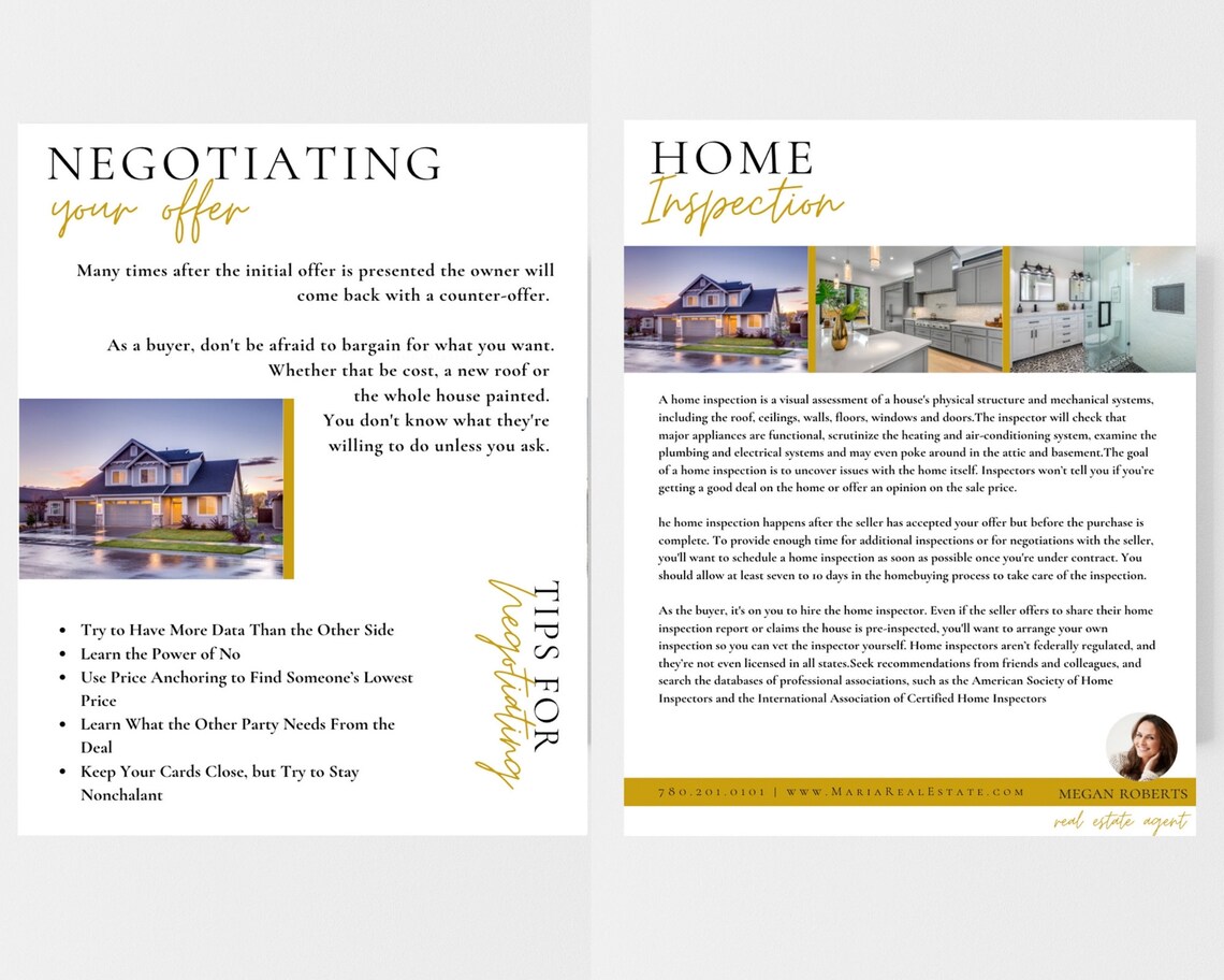 Real Estate Buyers Guide Home Buying Guide Home Buyer | Etsy