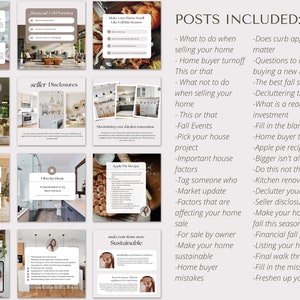 November Real Estate Agent Social Media Posts With Captions | Real ...