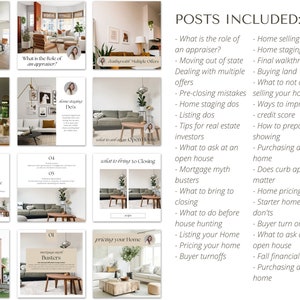 Aesthetic November Real Estate Agent Social Media Posts Real Estate ...